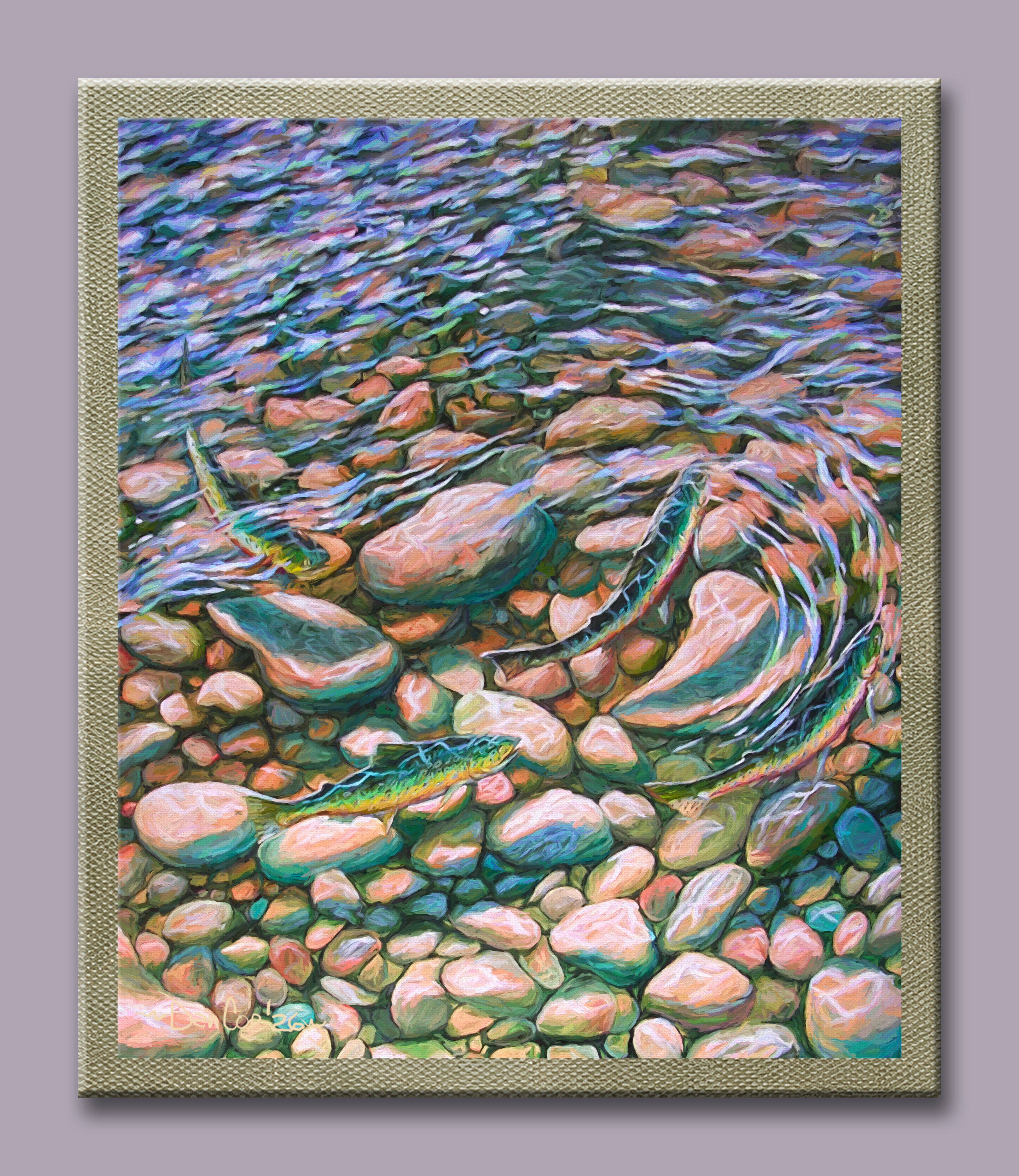 Trout Pool – Dan Coe Art